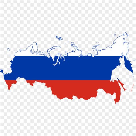Russia Flag Map Free Flag 3d Map Of Russia Flag Centered