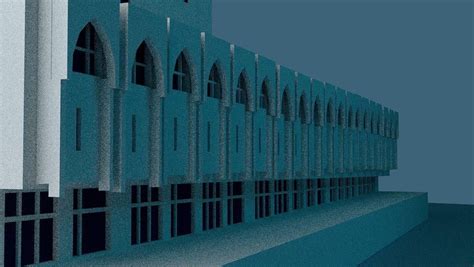 a 3d model of tripoli tower made in blender r blender