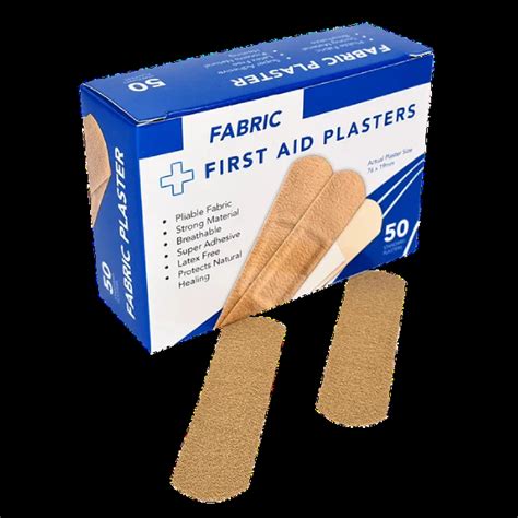 Standard Fabric Plasters 50s Packet Rifft Safety