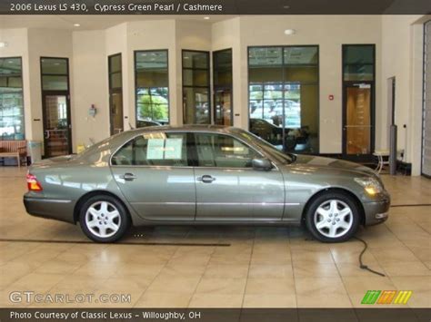 Cypress Green Pearl 2006 Lexus Ls 430 Cashmere Interior Gtcarlot