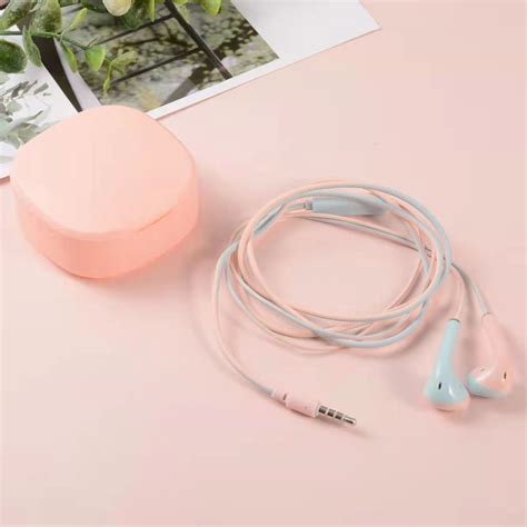 Jual Headset Macaron U24 Earphone Macaron Unik Hifi Audio Mate Colora