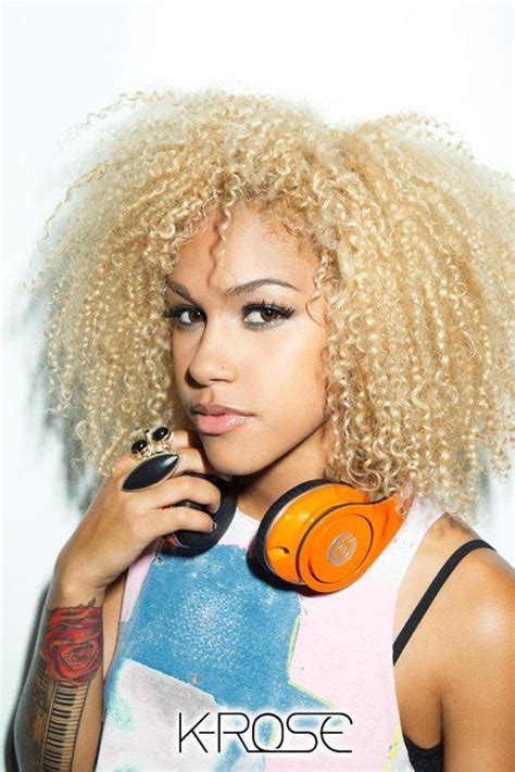 The Nap Trap Bleach Blonde Natural Hair Keyshia Cole Blonde Hair