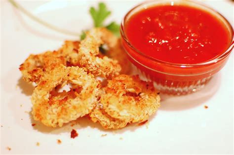 Reckless Abandon Oven Baked Calamari With Two Dipping Sauces