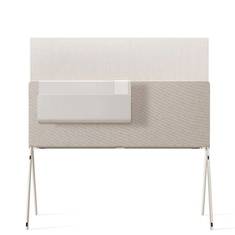 Smart Tv Lg 55 4k Oled Evo Objet Collection Posé Design 360 Suporte De Chão 55lx1qpsa