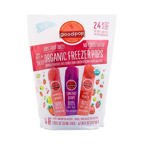 Organic Freezer Pops By Goodpop Thrive Market