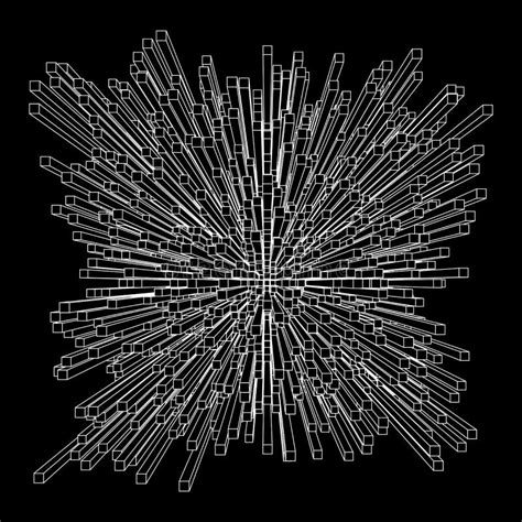 Big Data Visualization Vector Concept Stock Vector Illustration Of