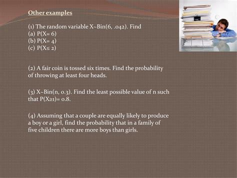 Ppt Presentation On Probability Distribution Binomial Chi Square