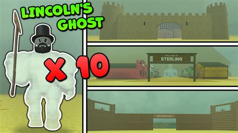 Dead Rails Roblox 10 Lincolns Ghosts Take Over Castle Sterling