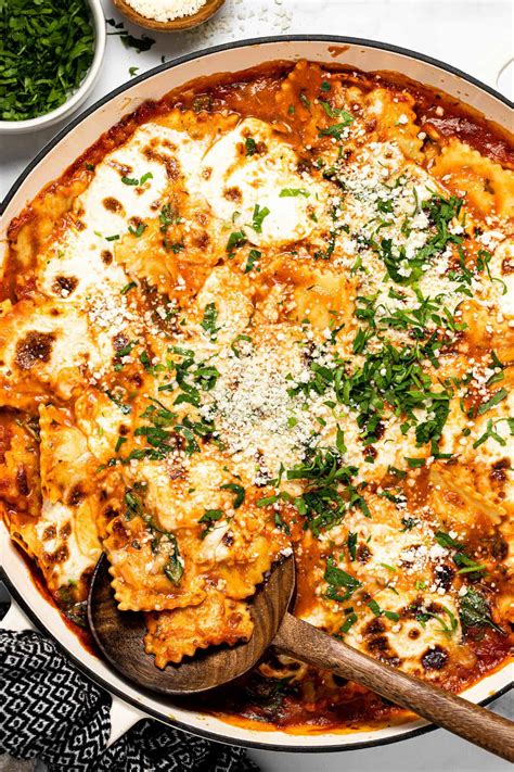 Ravioli Bake Baked Ravioli Easy No Boil
