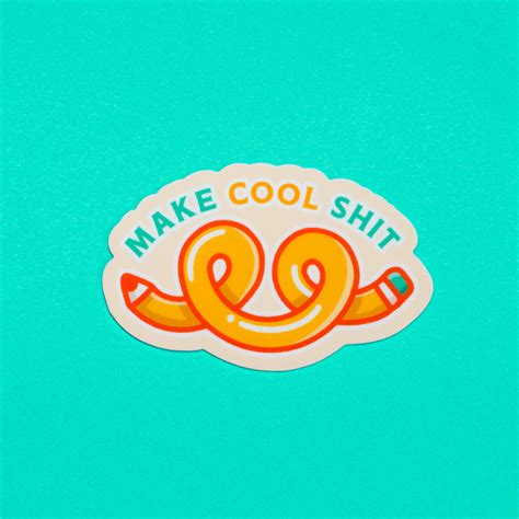 Make Cool Shit Vinyl Sticker