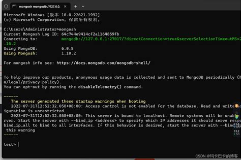 Windows系统mongodb安装与配置windows安装mongodb Csdn博客 Windows系统mongodb安装与配置windows安装mongodb Csdn博客
