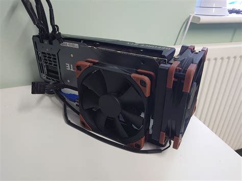 Ripe3d External Gpu Stand Pci Bracket With Optional 120mm Fan Mount And 120mm Fan Mount