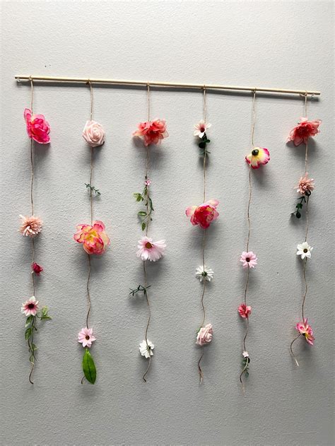 Flower Garland Wall Decor Hanging Flower Backdrop Wedding Flower
