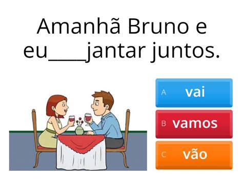 Verbo Ir Presente Do Indicativo Quiz