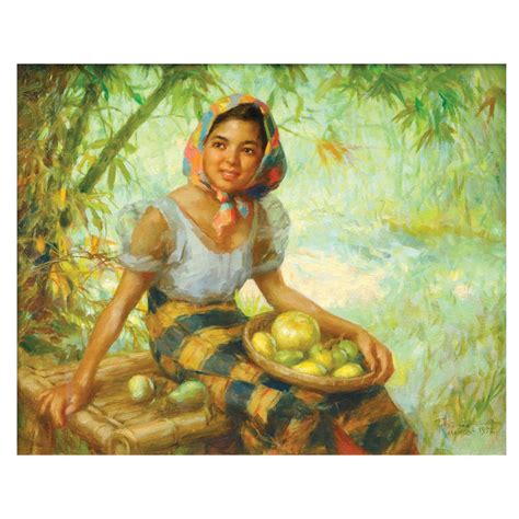 Fernando Amorsolo 1892 1972 Fruit Gatherer