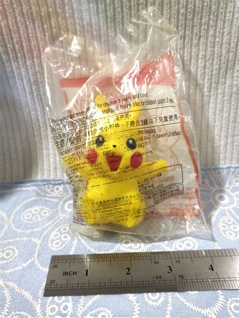 Mcdo Toy Pokemon Pikachu Hobbies And Toys Toys And Games On Carousell