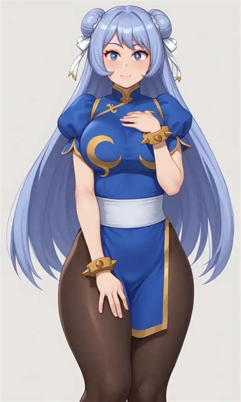 Chun Li 春麗 Cosplay Clothing｜modelo De Arte Ia And Lora Pixai