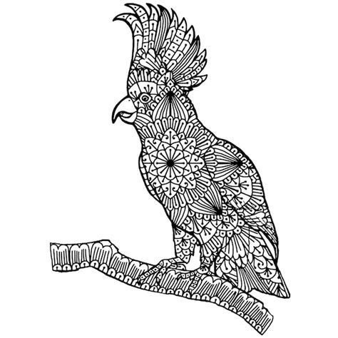 Mandala Bird Coloring Vectors And Illustrations For Free Download Freepik