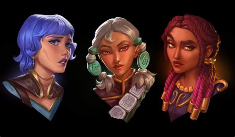 Ilina Naydenova Linay Art Portraits Style Exploration