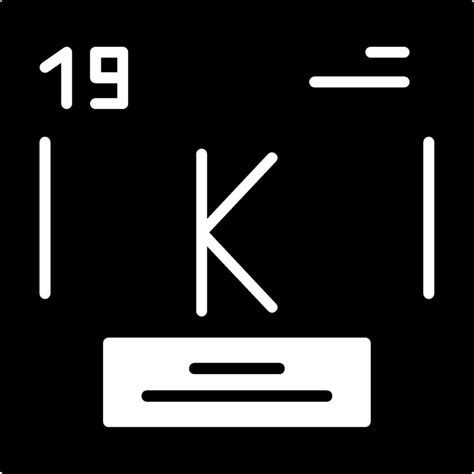 Potassium Icon Design 50046299 Vector Art At Vecteezy