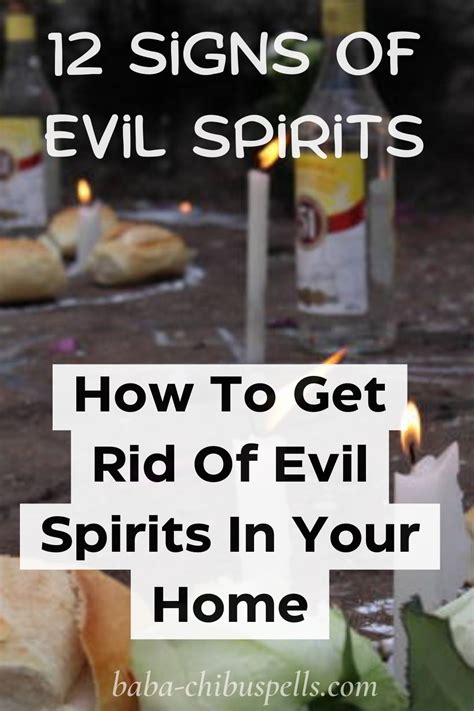 How To Get Rid Of Evil Spirits In Your Home~ 12 Signs Of Evil Spirits