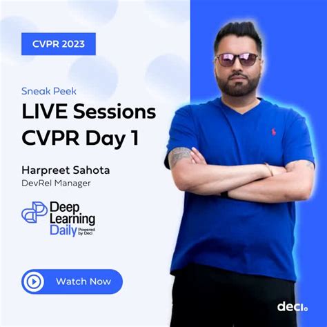 Deci Ai On Linkedin Cvpr2023 Cvpr Computervision Deeplearning