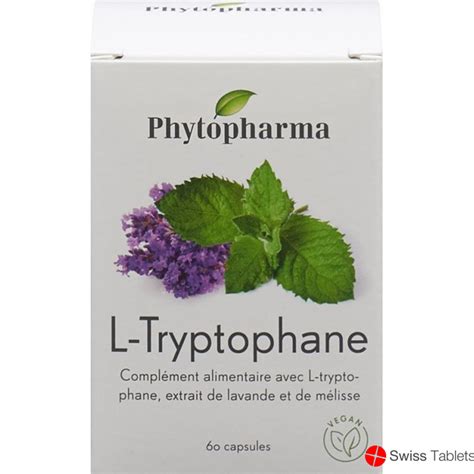 Buy Online Phytopharma L Tryptophan Kapseln Dose 60 Stück At Swiss Tablets