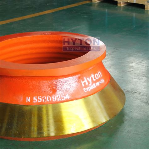 Wear Part High Manganese Steel Concave Ht N55209254 For Metso Hp4 Cone