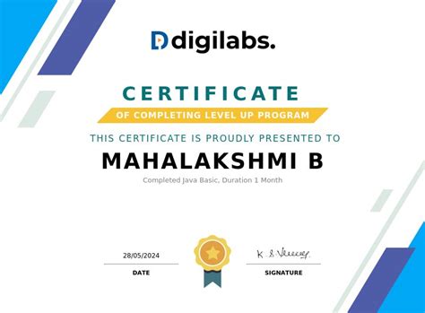 mahalakshmi b on linkedin digilabs javabasic levelupprogram
