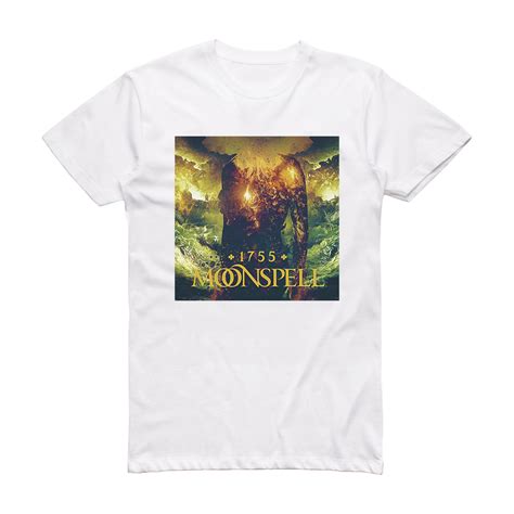 Moonspell 1755 Album Cover T Shirt White Album Cover T Shirts
