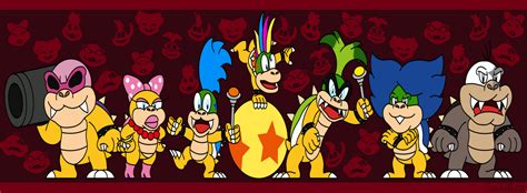 The Koopalings By Fruits A Villa On Deviantart