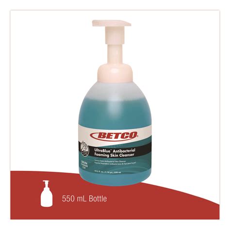 Betco® Ultrablue Antibacterial Foaming Skin Cleanser Fragrance Free