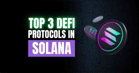 Top 3 Solana Defi Dapps Defi Altcoin Buzz