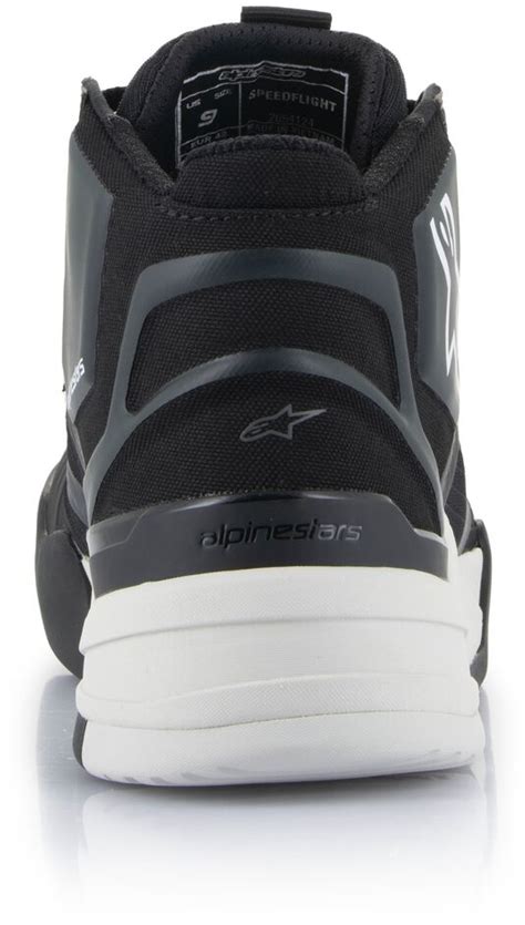Alpinestars Speedflight Shoes Noir Blanc Chaussures Moto Hommes Rad