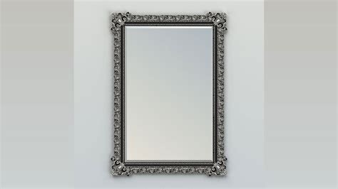 3d Rectangle Mirror Frame 020 Turbosquid 2057613