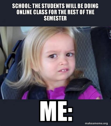 Online Student Meme