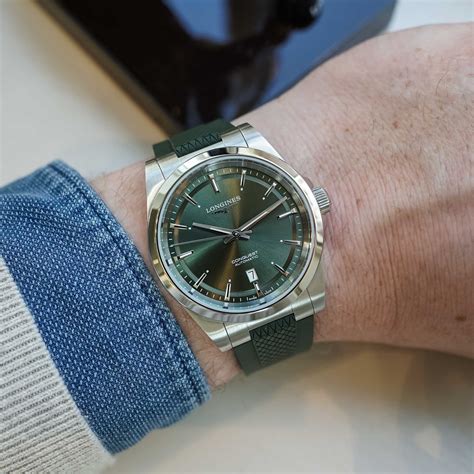 First Look Longines Enlarges The Conquest 38mm And 41mm Range With Colours And Rubber Straps