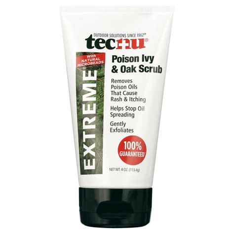 Tecnu Extreme Poison Oak And Ivy Scrub Removes Rash Causing Oils From