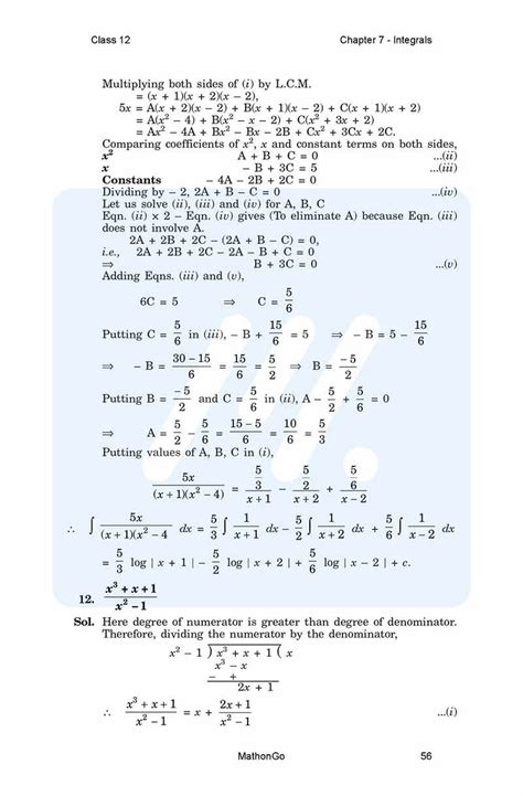 NCERT Solutions For Class Maths Chapter Exercise MathonGo