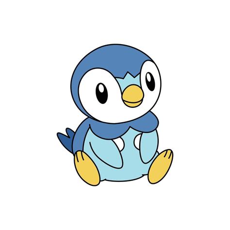 Pokemon Character Piplup 66381094 Vector Art At Vecteezy