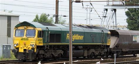 Class 66s At Doncaster Station In 2014