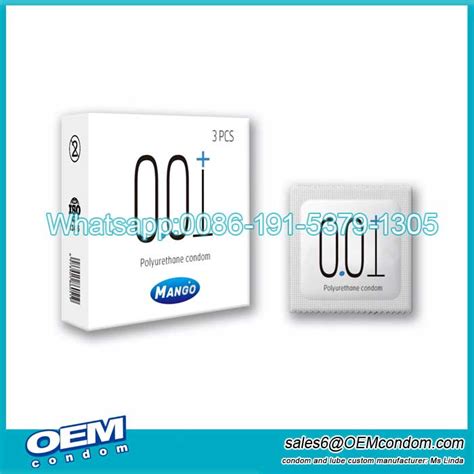 Polyurethane Condom Manufacturer 001 Non Latex Condom Producer