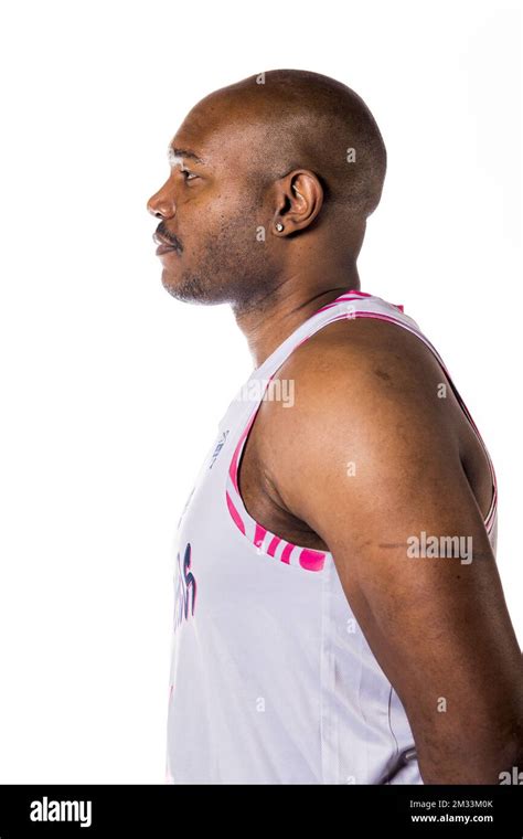 Benjamin Raymond Poses At A Photoshoot Of Belgian Basketball Team