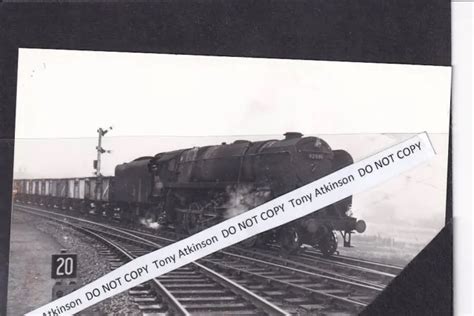 Br 9f Class 2 10 0 No 92091 Retford 1964 Vintage Image