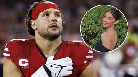 Nick Bosa Nick Bosas Girlfriend Lauren Maenner Expresses Gratitude