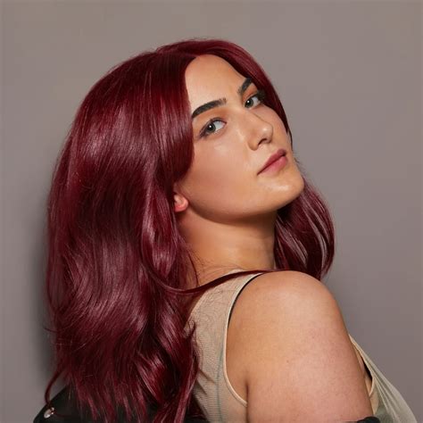 Plum Merlot Hair Color