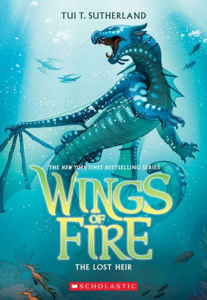 The Lost Heir Wings Of Fire Series 2 By Tui T Sutherland Paperback