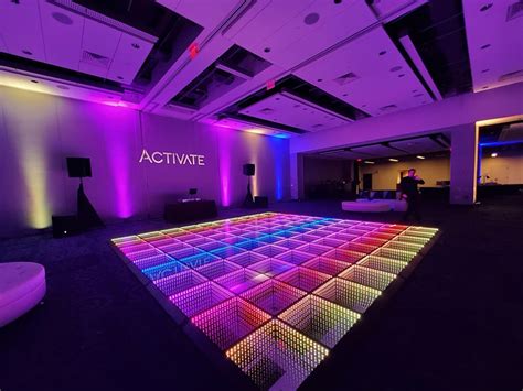 Stylish Dj Dance Floor Making Your Events Rock And Vibrant