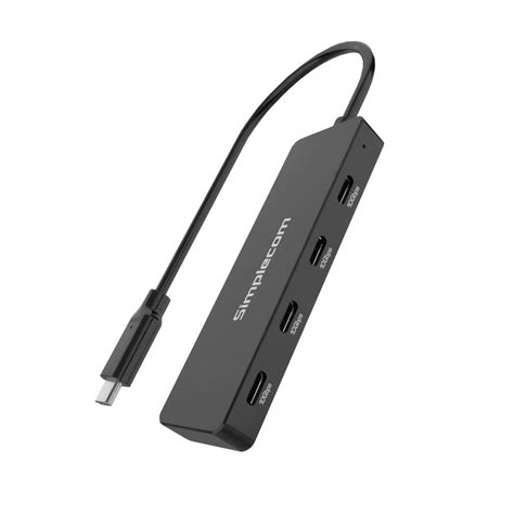 Simplecom Ch384 Usb C To 4 Port Usb C Data Hub Usb 32 Gen 2 10gbps