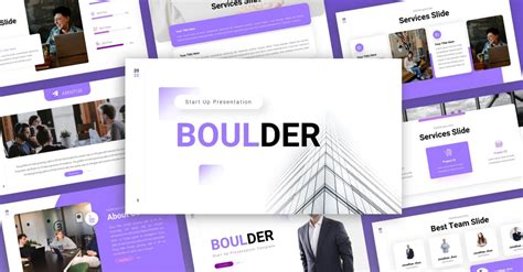 Boulder Start Up Multipurpose Powerpoint Template